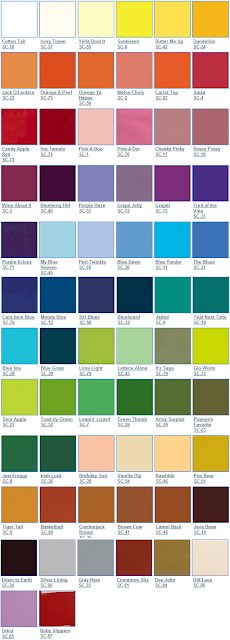 The Blind Potter: Mayco Color Chart